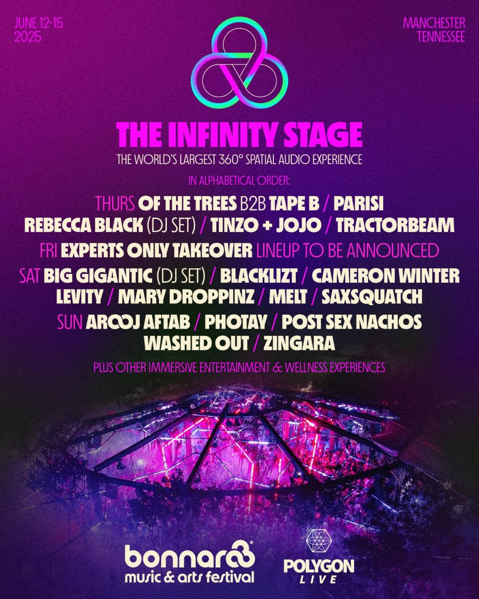 Bonnaroo Announces 2025 Lineup | Grateful Web Bonnaroo Announces 2025 Lineup | Grateful Web